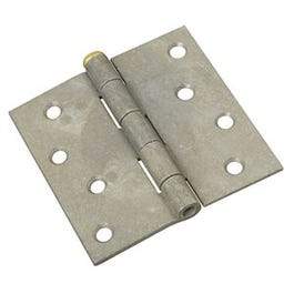 Loose Pin Hinge, Galvanized, 4 x 4-In. - Holbrook, NY - GTS Builders Supply