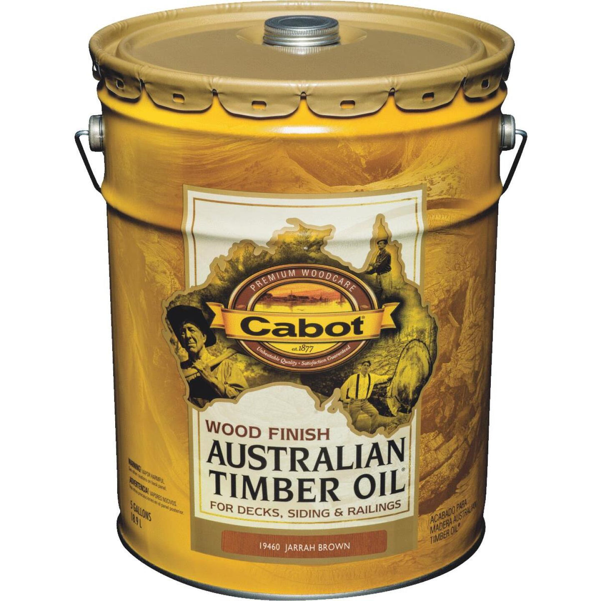 Cabot Australian Timber Oil Water Reducible Translucent Exterior Oil ...