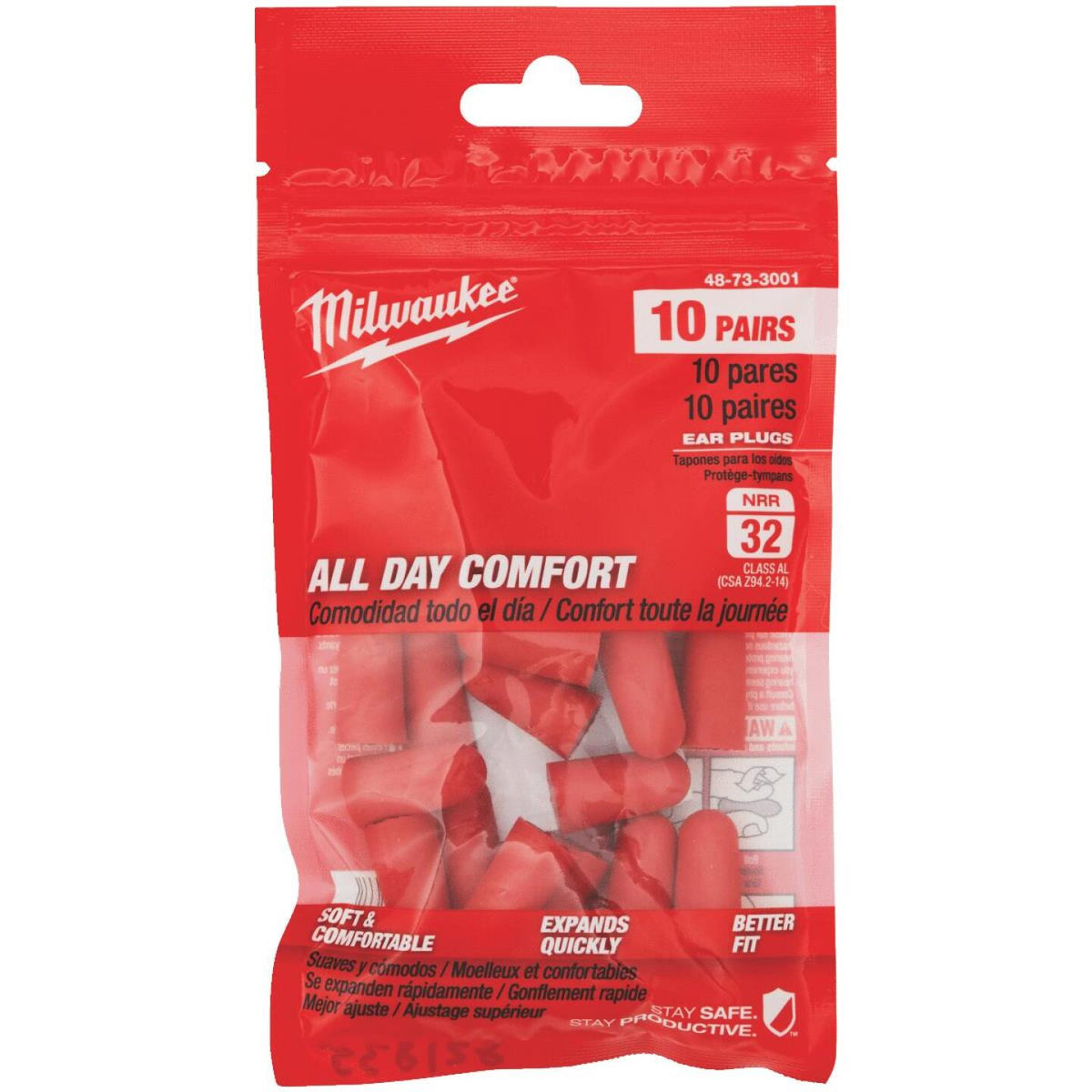 Milwaukee Foam 32 dB Ear Plugs (10-Pair) - Holbrook, NY - GTS Builders ...