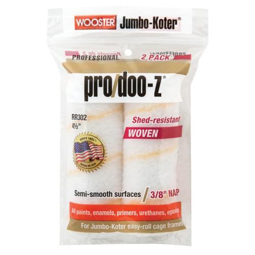 Wooster Brush Jumbo-Koter Pro/Doo-Z Roller 6-1/2 in. x 1/2-Inch ...