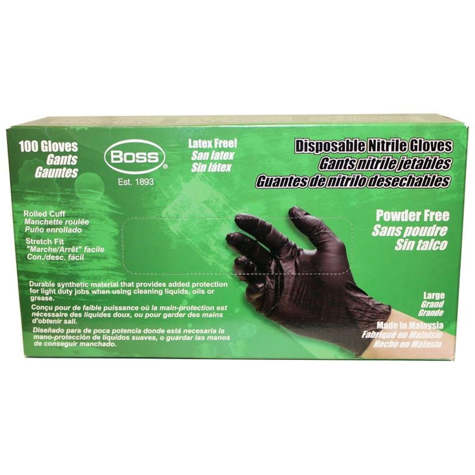 Boss Disposable 4 Mil No Powder Nitrile Glove - Holbrook, NY - GTS ...